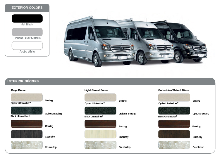 Interstate Colors | Airstream of Scarborough Maine